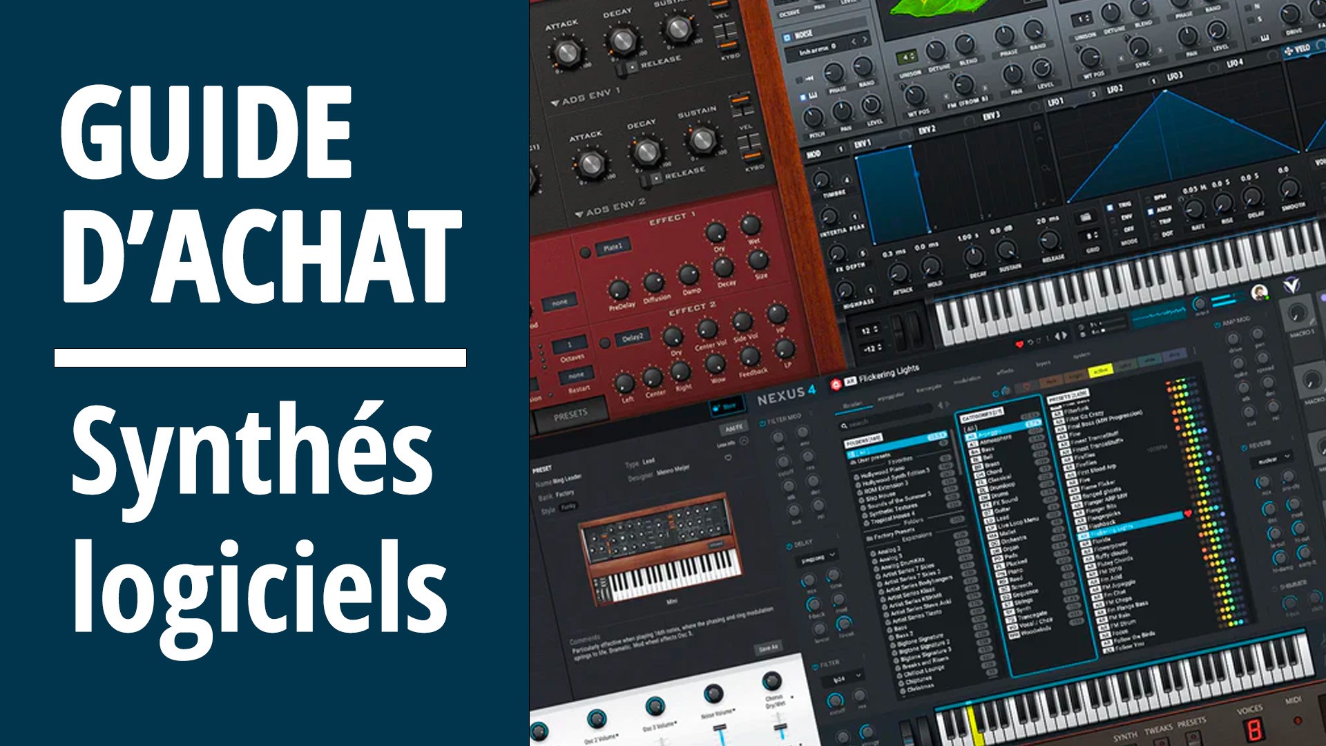 Quel synthétiseur virtuel acheter ? - Audiofanzine