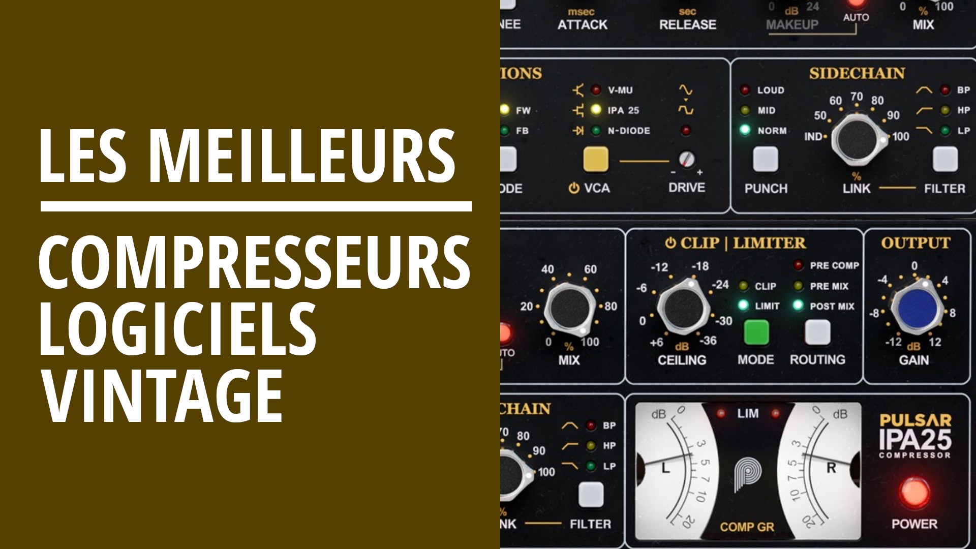 Les meilleurs compresseurs logiciels vintage : 12 plug-ins pour donner ...