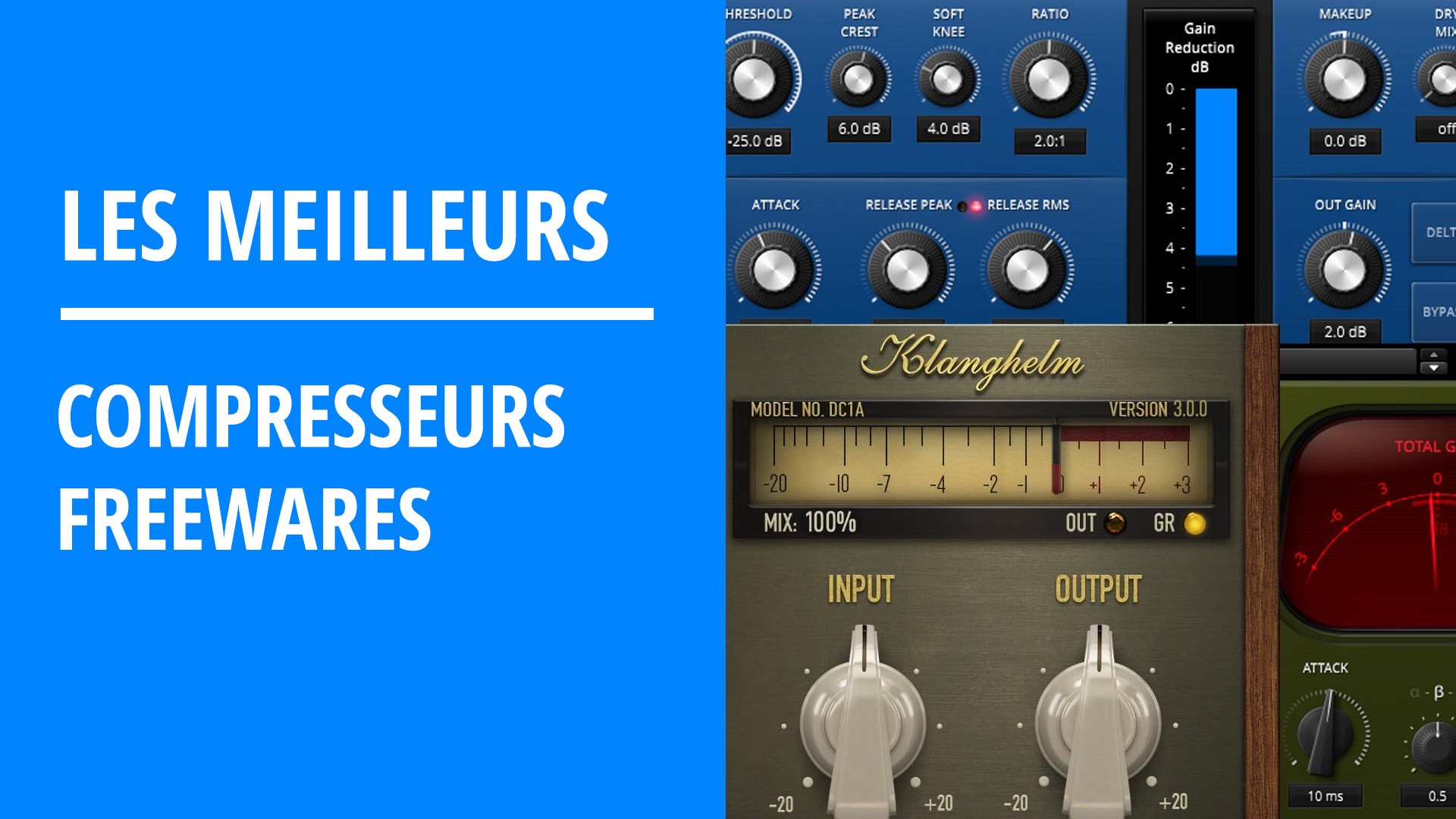 Les meilleurs compresseurs freewares en 2025 - Audiofanzine