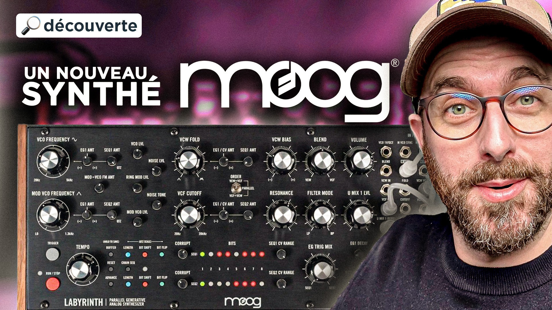 On découvre le nouveau synthé Moog Labyrinth - Audiofanzine