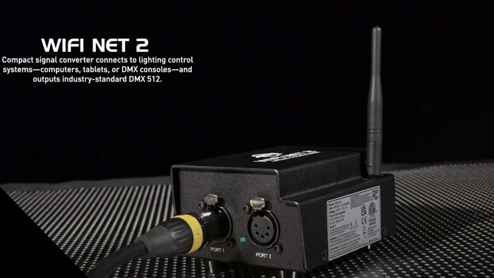 ADJ lighting présente une nouvelle node DMX - Audiofanzine