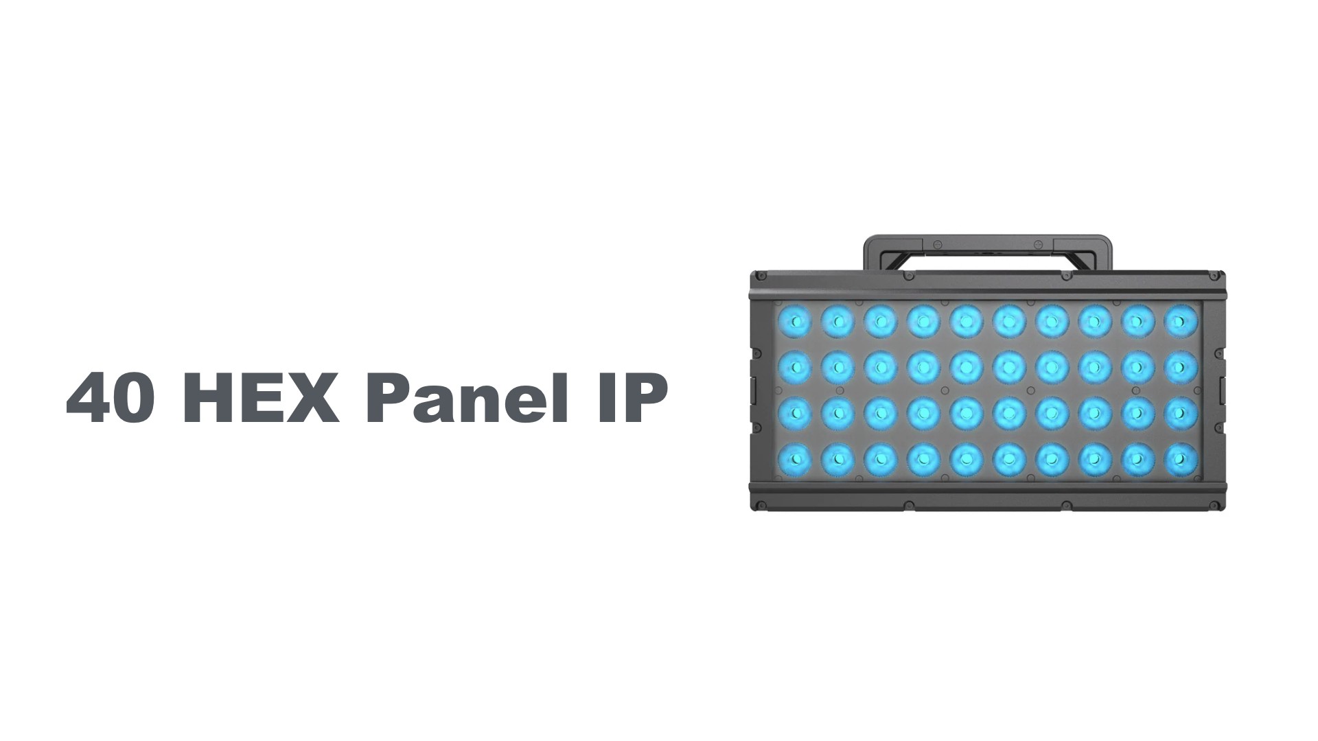ADJ présente le modèle 40 HEX Panel IP - Audiofanzine