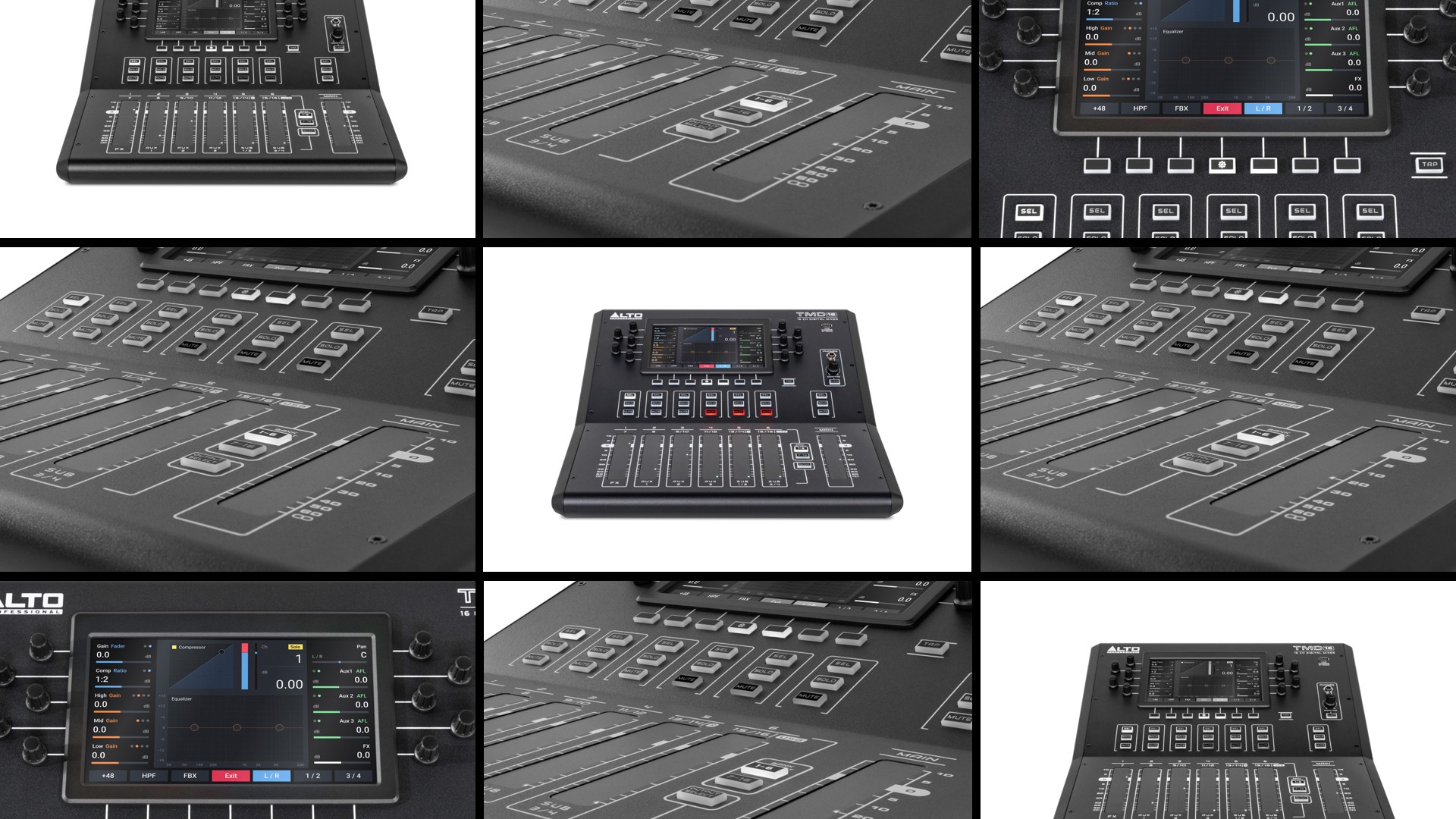 Alto Professional inaugure la console de sonorisation TMD16 - Audiofanzine