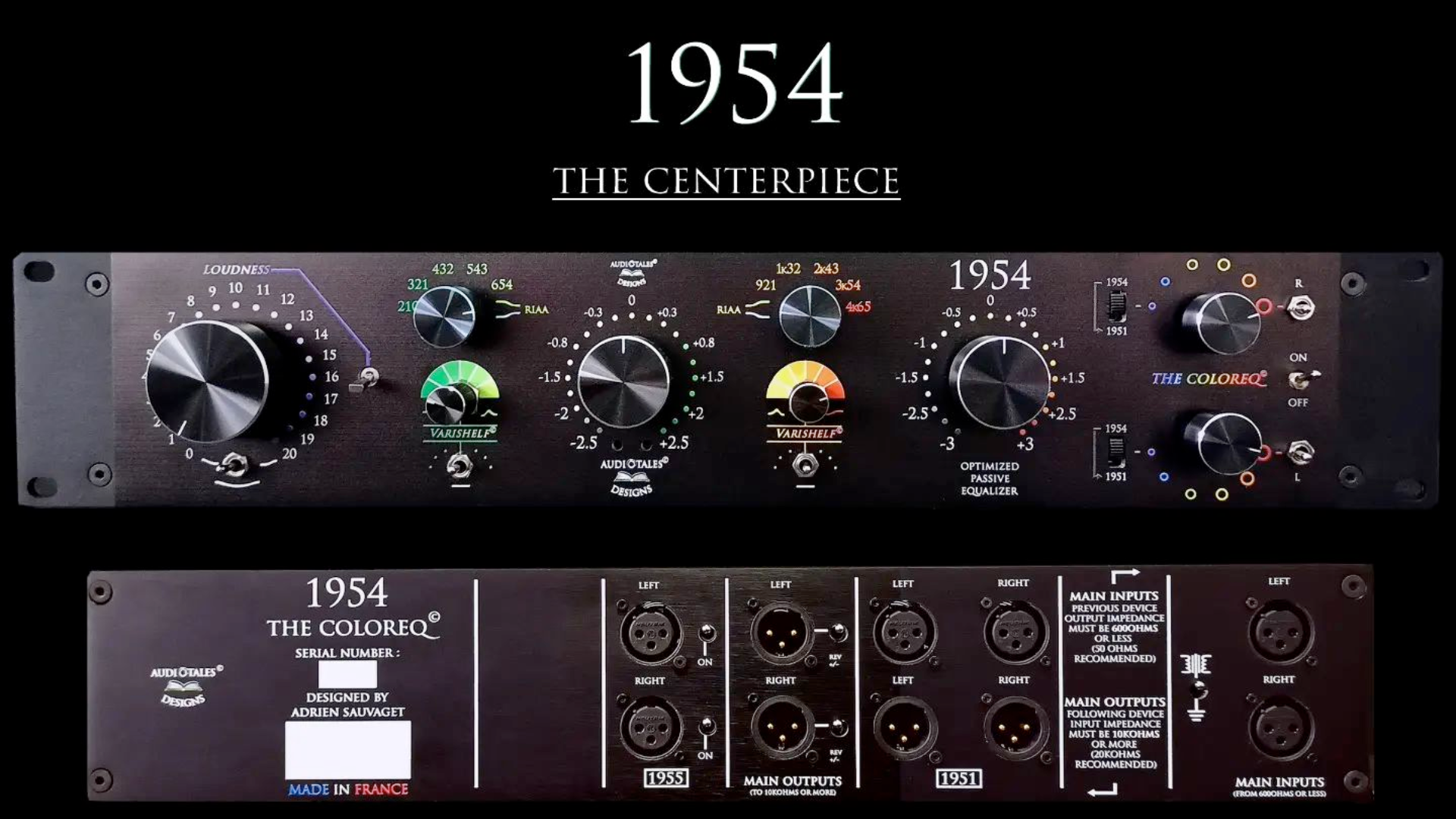 Audiotales Designs propose le 1954 pour accompagner le 1951 - Audiofanzine