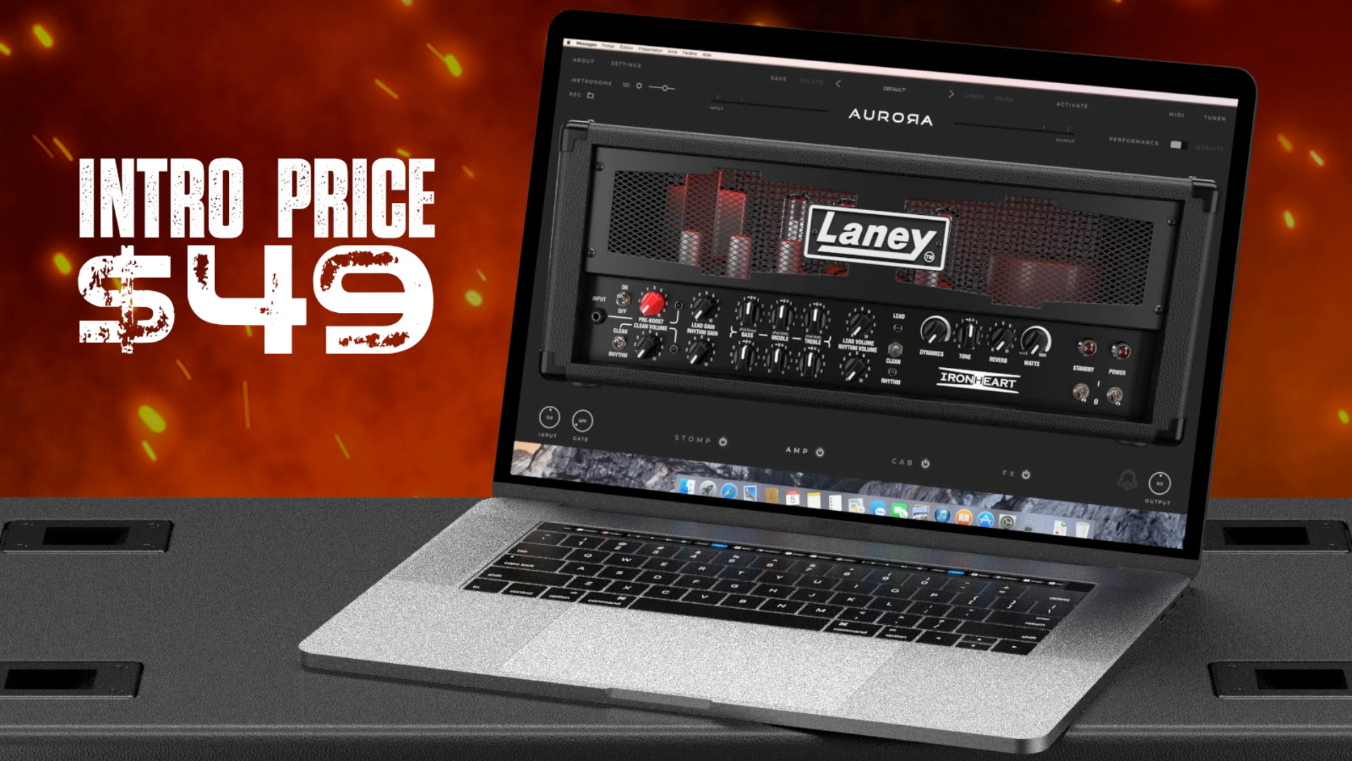 Aurora DSP sort le plug-in Laney Ironheart - Audiofanzine