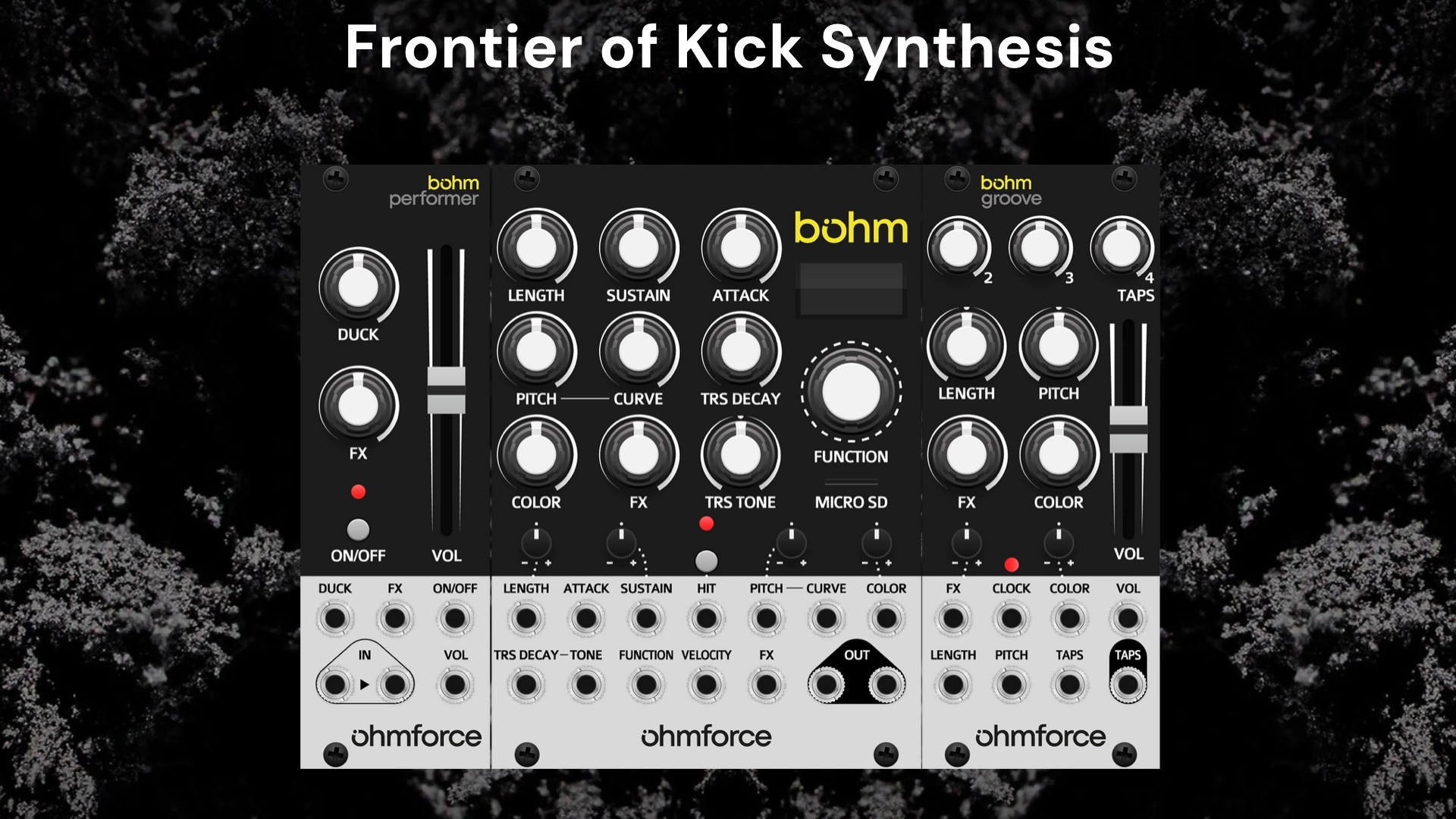Avec Bohm, Ohm Force poursuit son bonhomme de chemin du côté de l’Eurorack - Audiofanzine