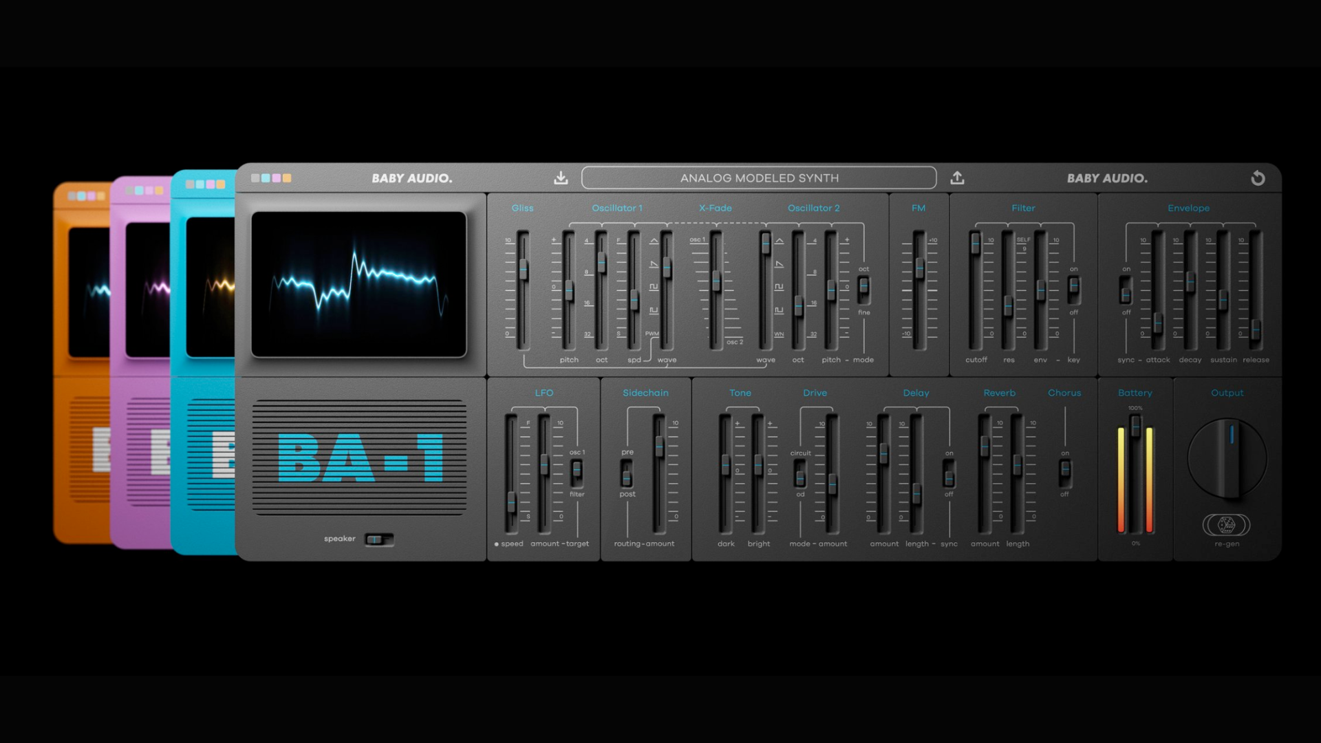 Baby Audio dévoile BA-1 - Audiofanzine