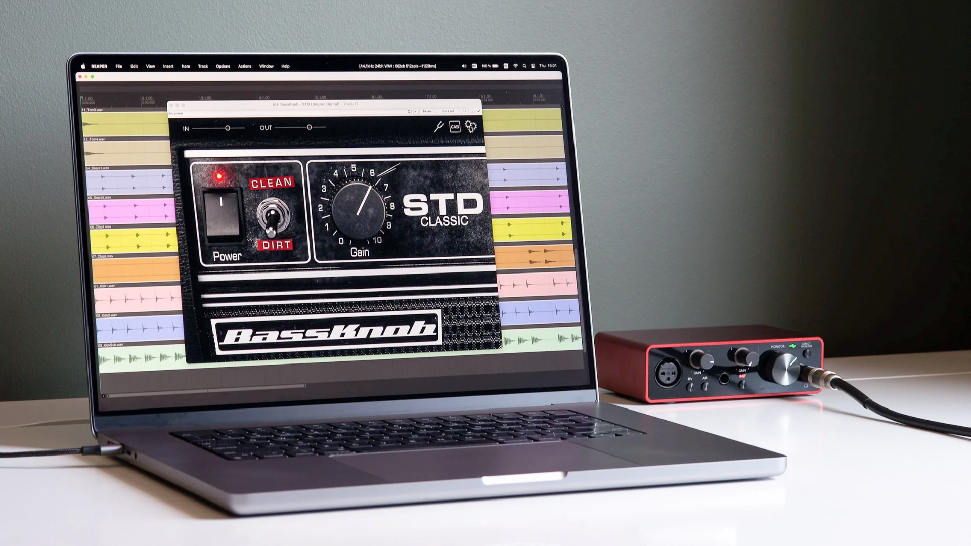 Bassistes, voici BassKnob: STD de Bogren Digital - Audiofanzine