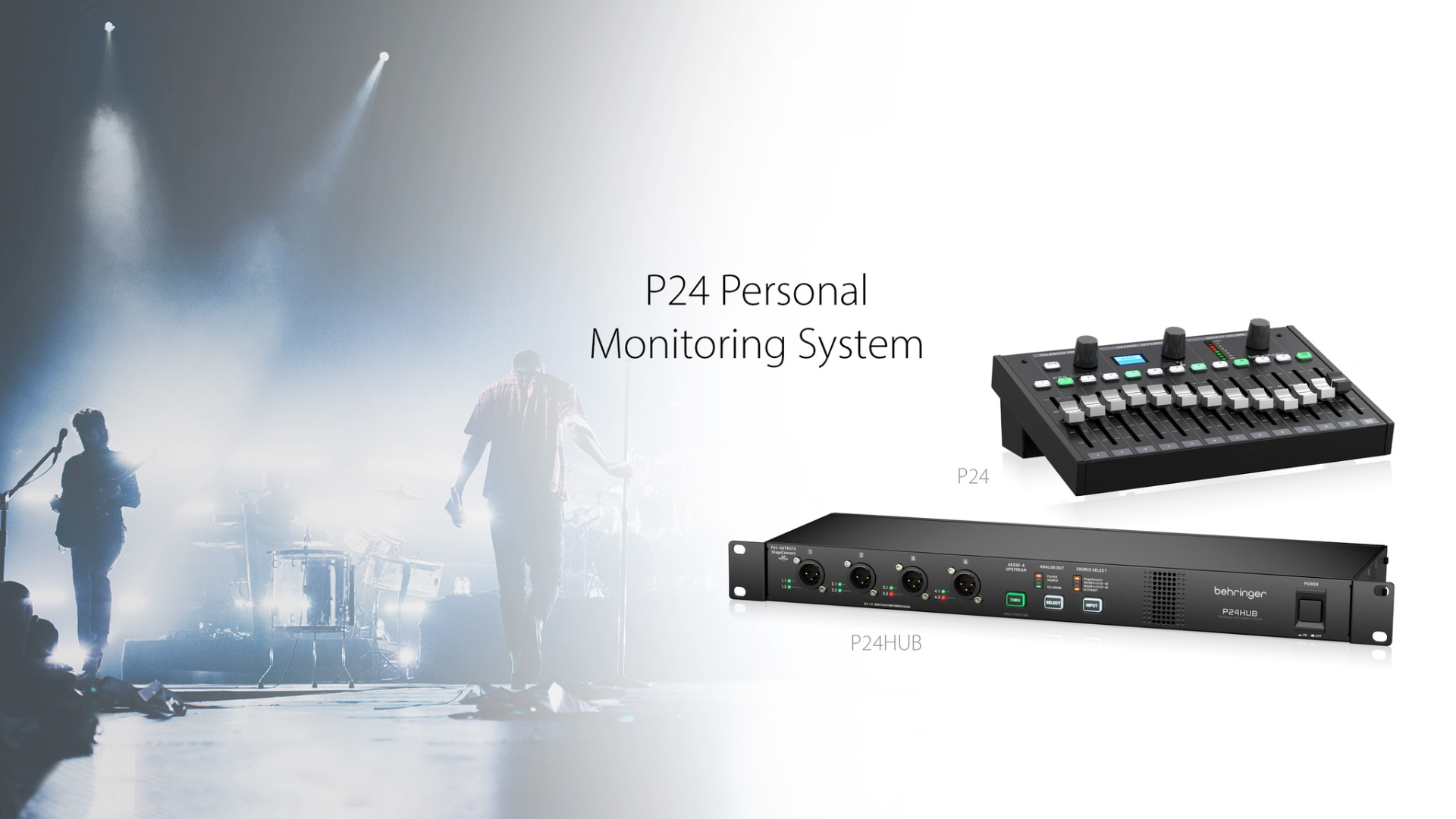 Behringer Lance P24 et P24HUB pour Système StageConnect - NAMM 2025 ...