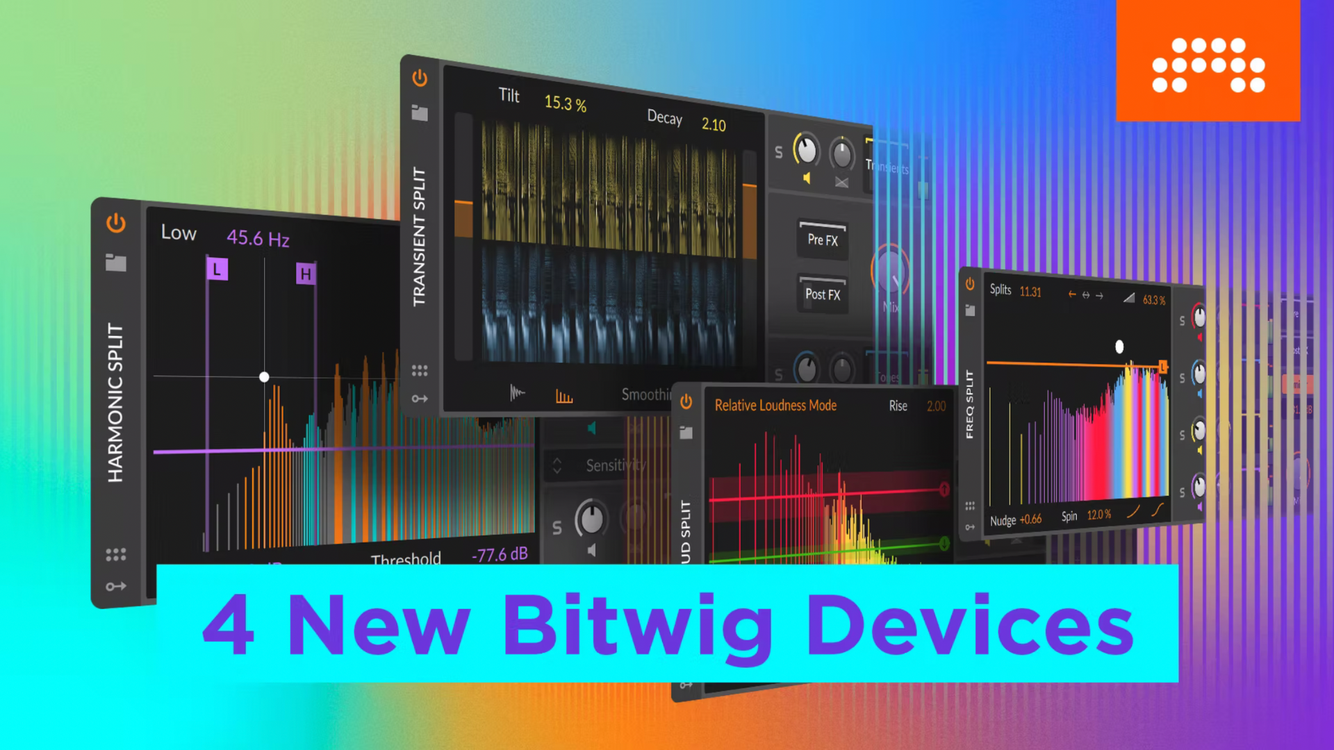 Bitwig lance la Spectral Suite - Audiofanzine