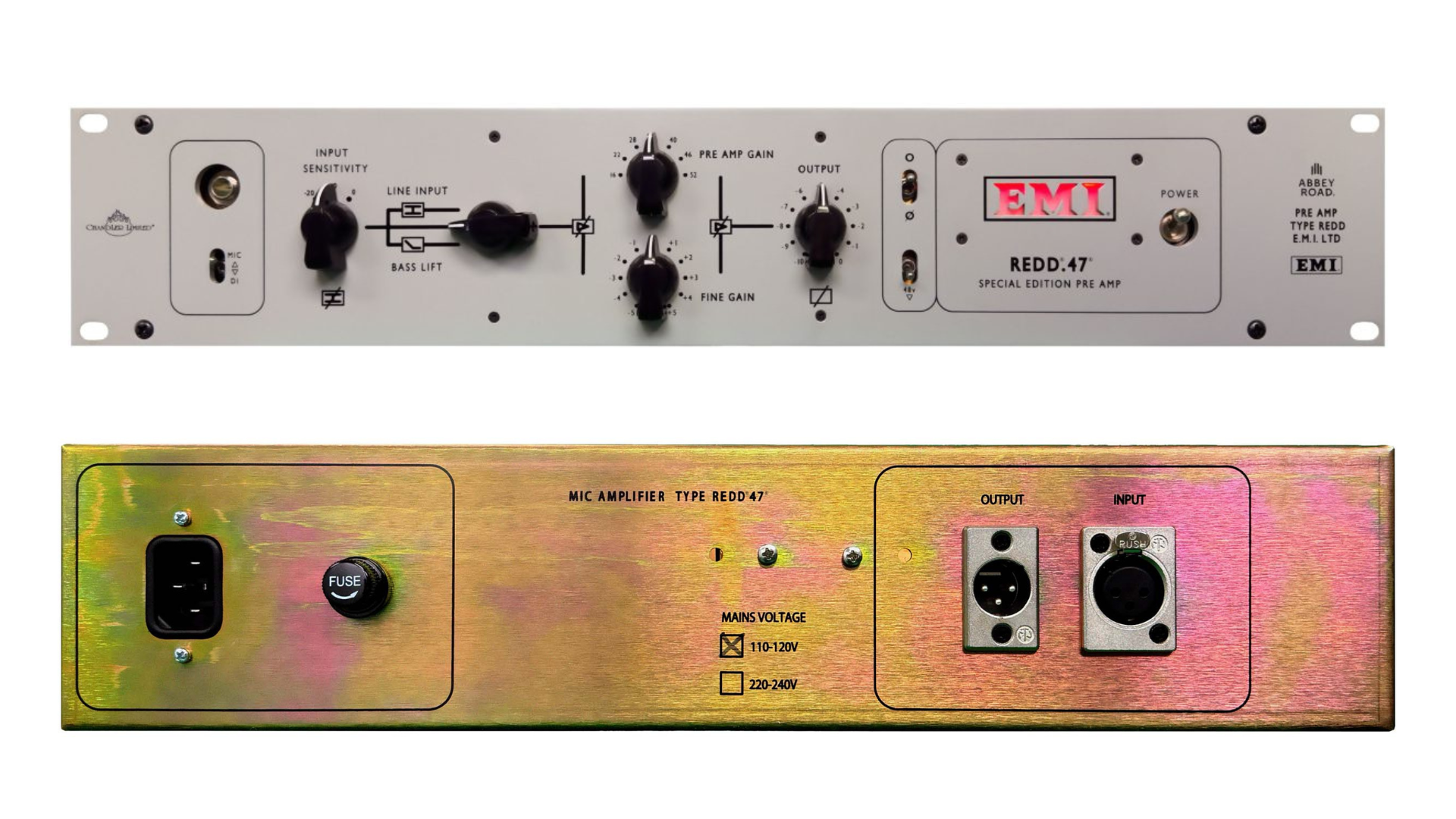 Chandler Limited dévoile le REDD.47 Special Edition Pre Amp - Audiofanzine