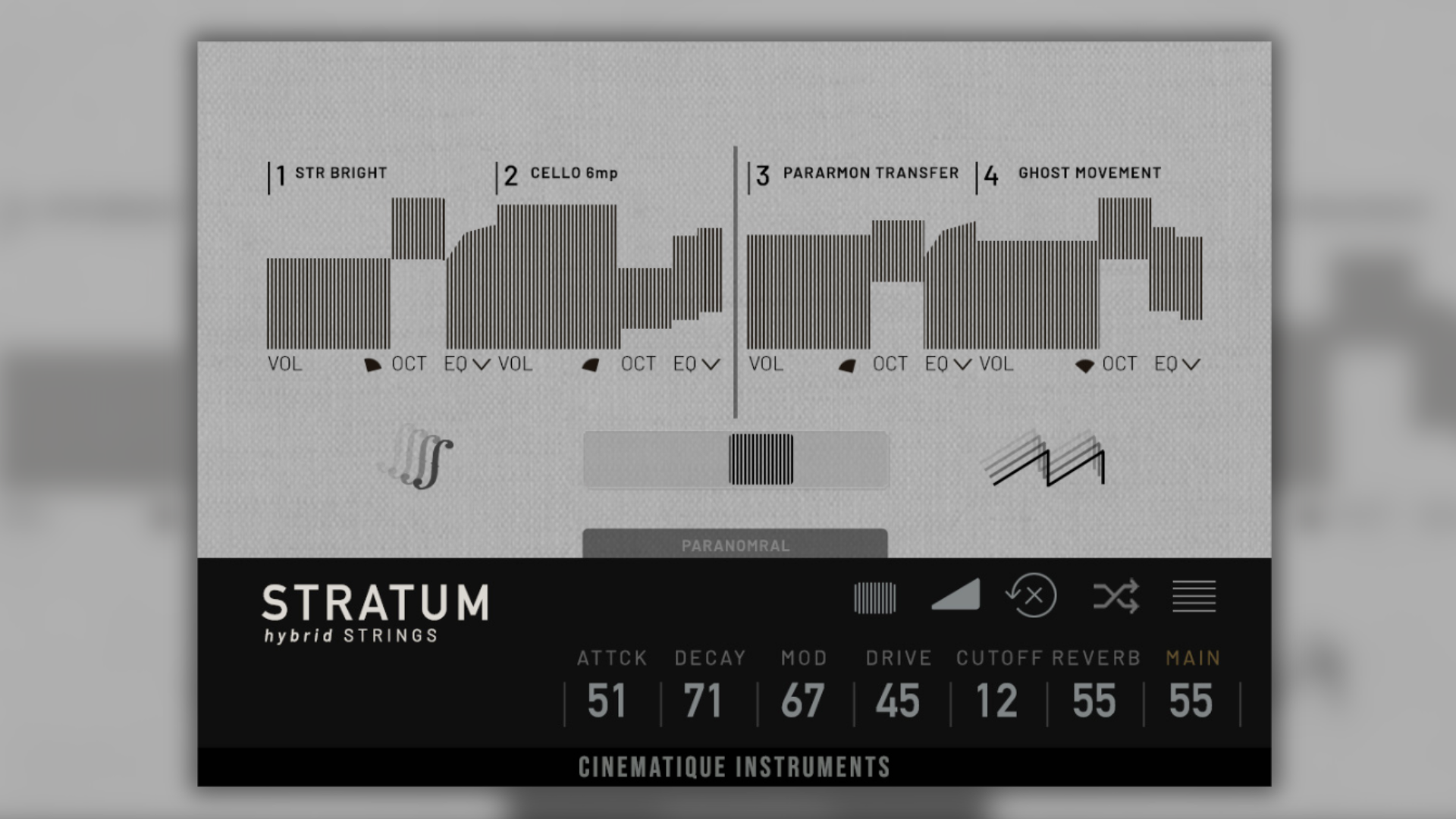 Cinematique Instruments sort Stratum - Audiofanzine