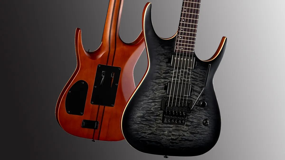 Dean Guitars lance la Exile Select Floyd Neck-Thru Archtop SBB ...