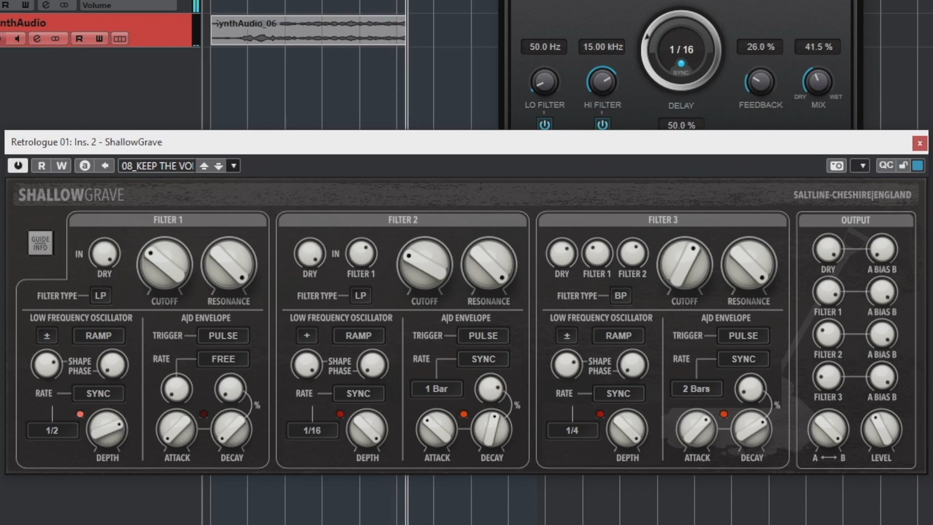 Decade Bridge a sorti Shallow Grave - Audiofanzine
