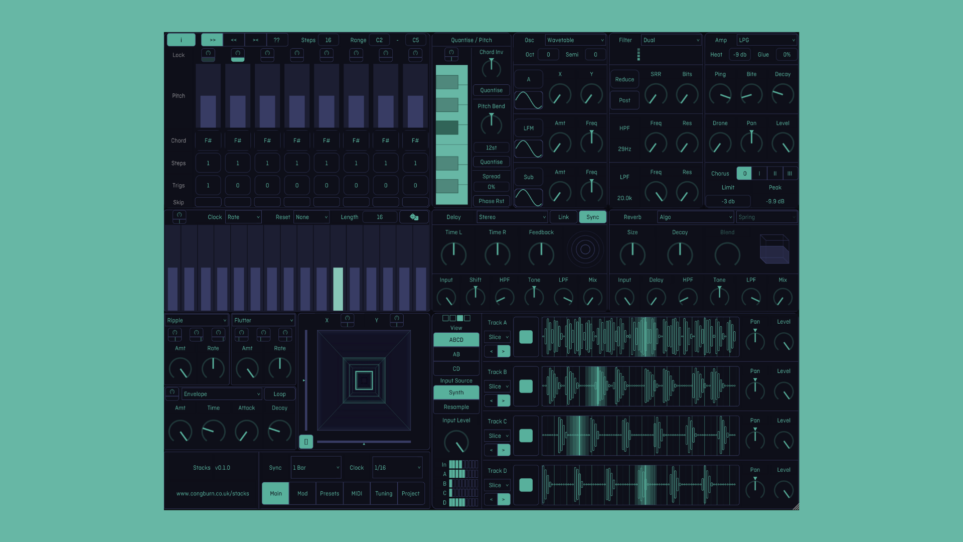 Découvrez le nouveau Stacks, par Congburn - Audiofanzine