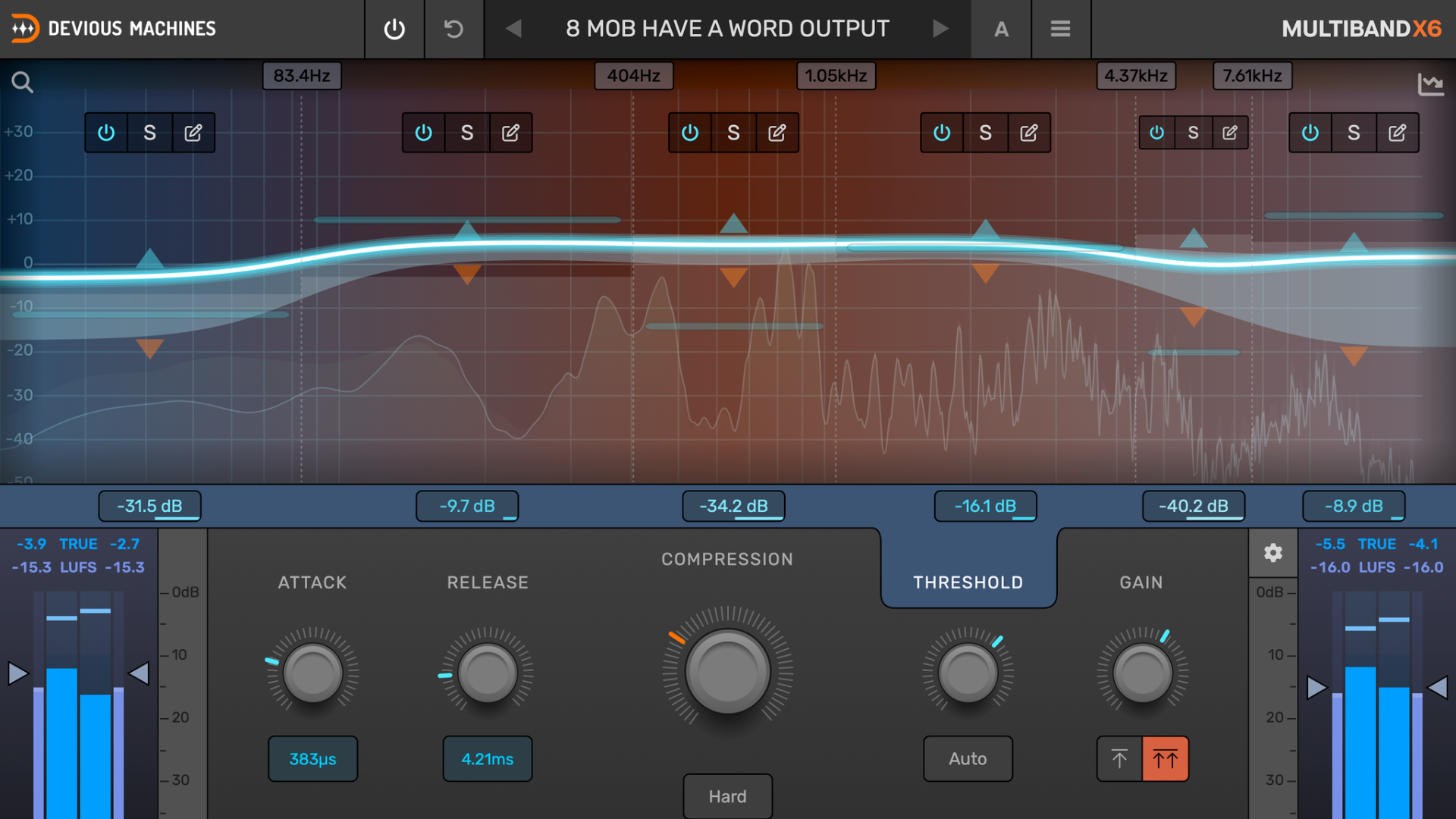 Devious Machines a mis en ligne son Multiband X6 - Audiofanzine