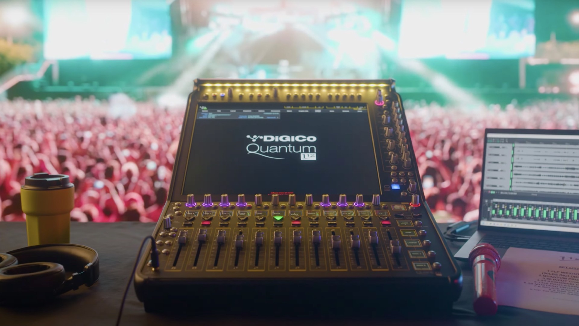 DiGiCo lance la console Quantum 112 - Audiofanzine