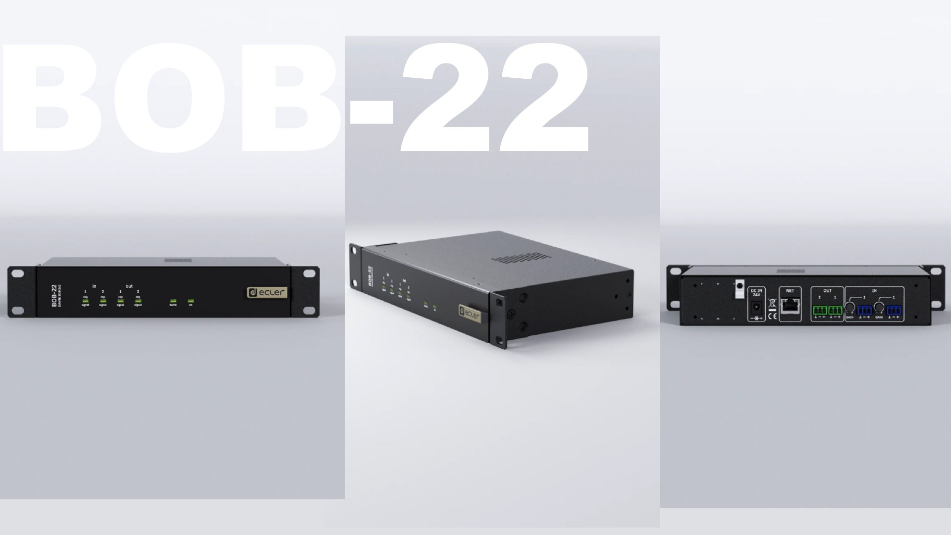 Ecler sort l'interface BOB-22 - Audiofanzine
