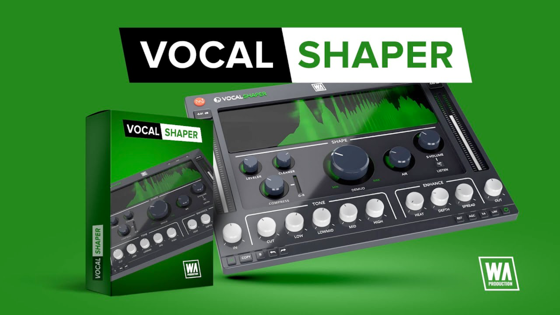 Emrah Celik et W.A. Production présentent VocalShaper - Audiofanzine