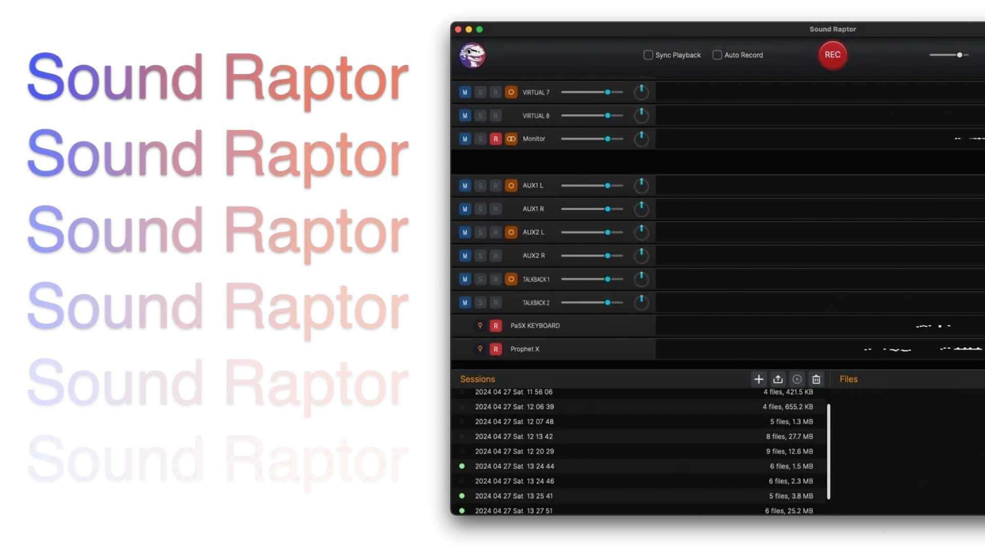 Enregistrez vos concerts avec Sound Raptor - Audiofanzine