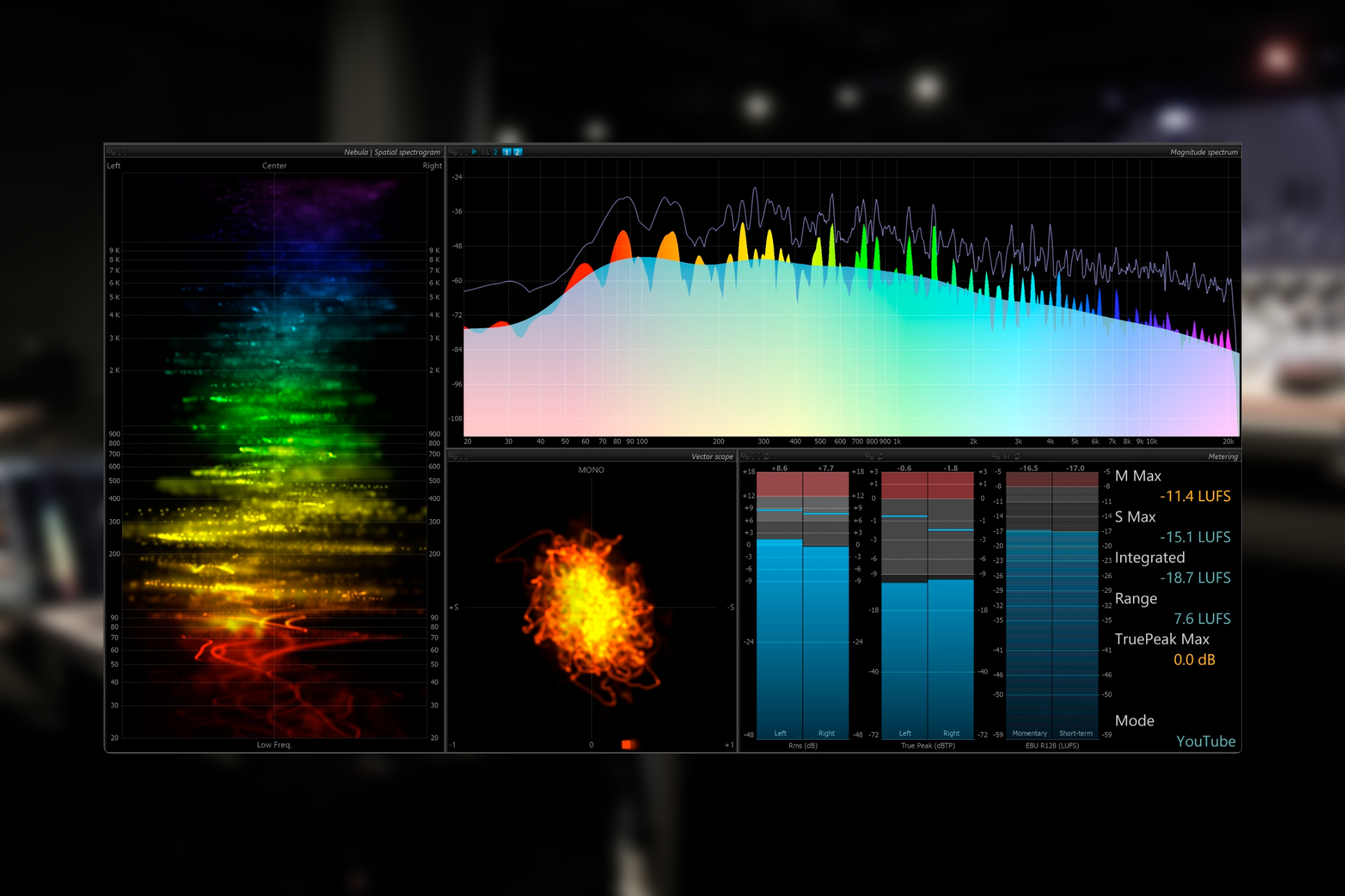 Flux :: lance Session Analyzer - Audiofanzine