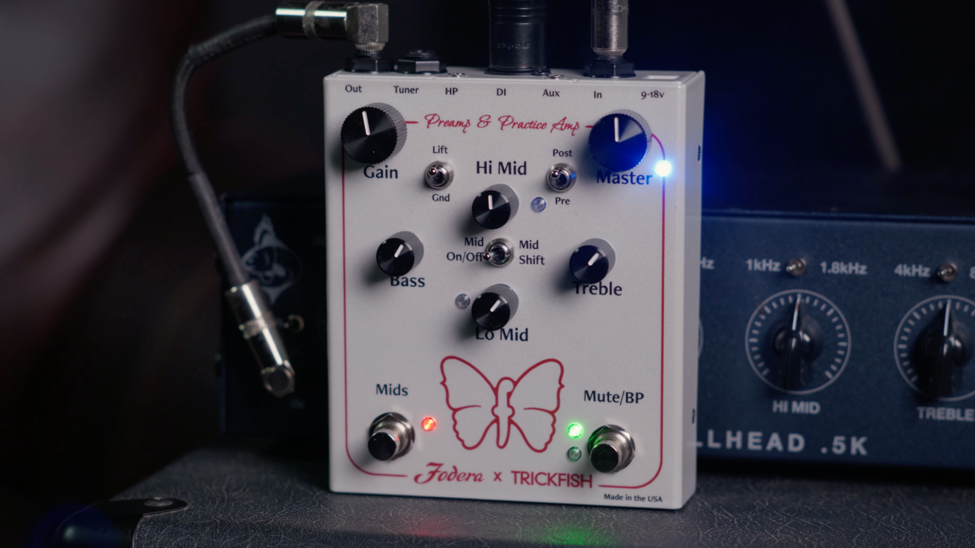 Fodera et Trickfish présentent le Preamp & Practice Amp - Audiofanzine
