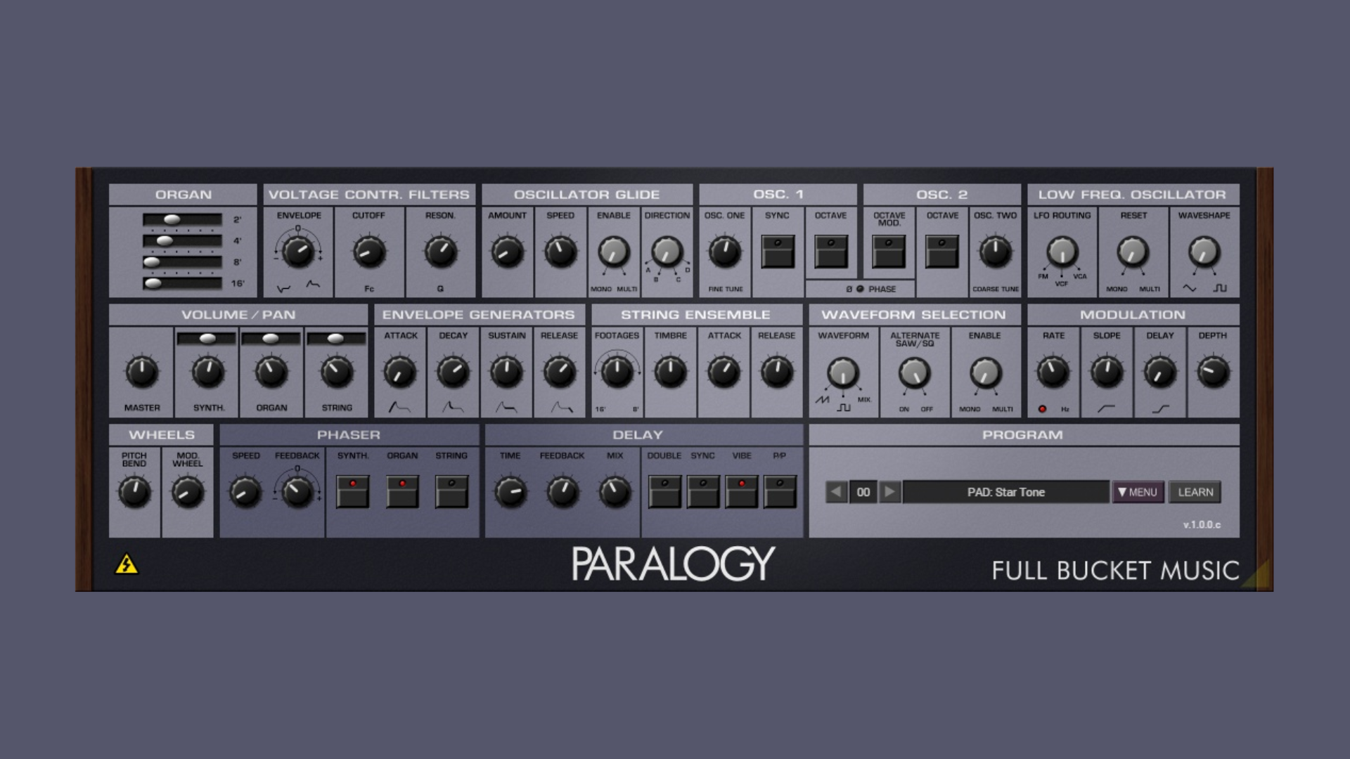 Full Bucket Music vous offre Paralogy - Audiofanzine