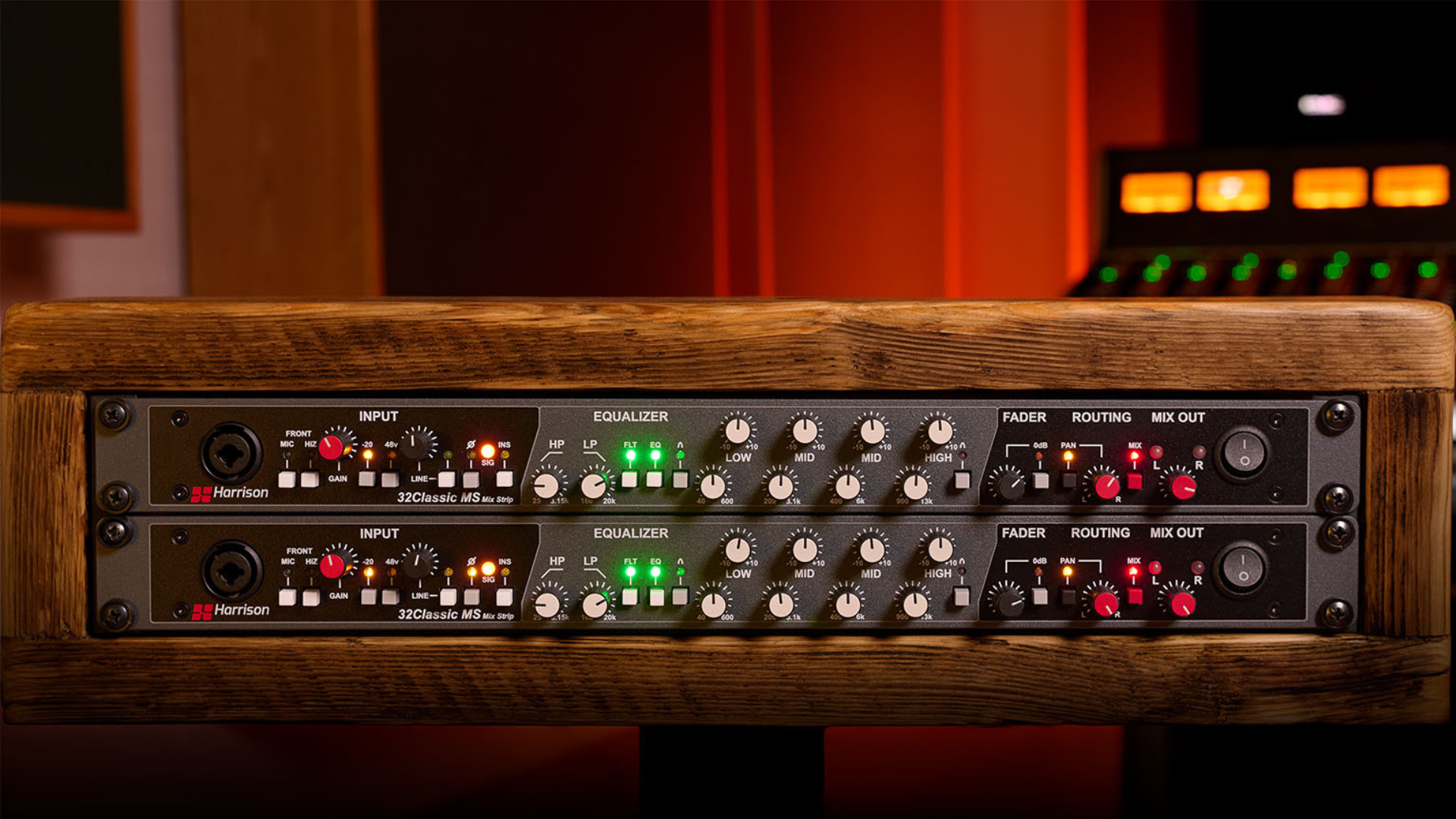 Harrison Audio dévoile la tranche de console 32Classic MS - Audiofanzine