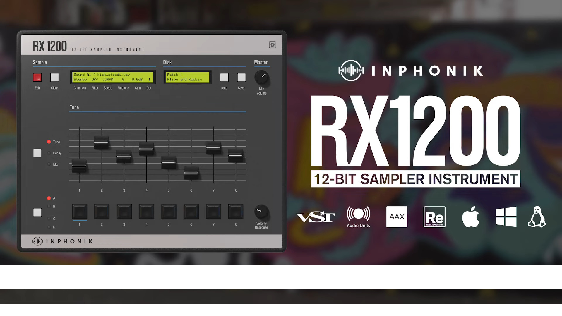 Inphonik présente son nouveau plug-in RX1200 - Audiofanzine