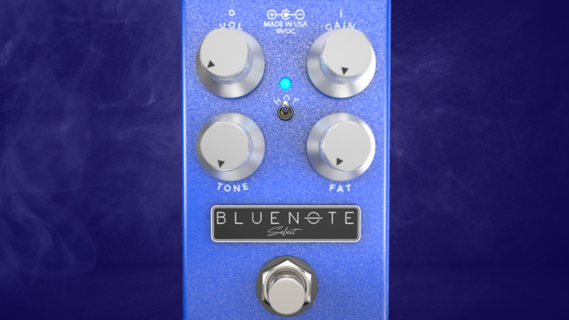 J.Rockett a actualité son overdrive Blue Note - Audiofanzine