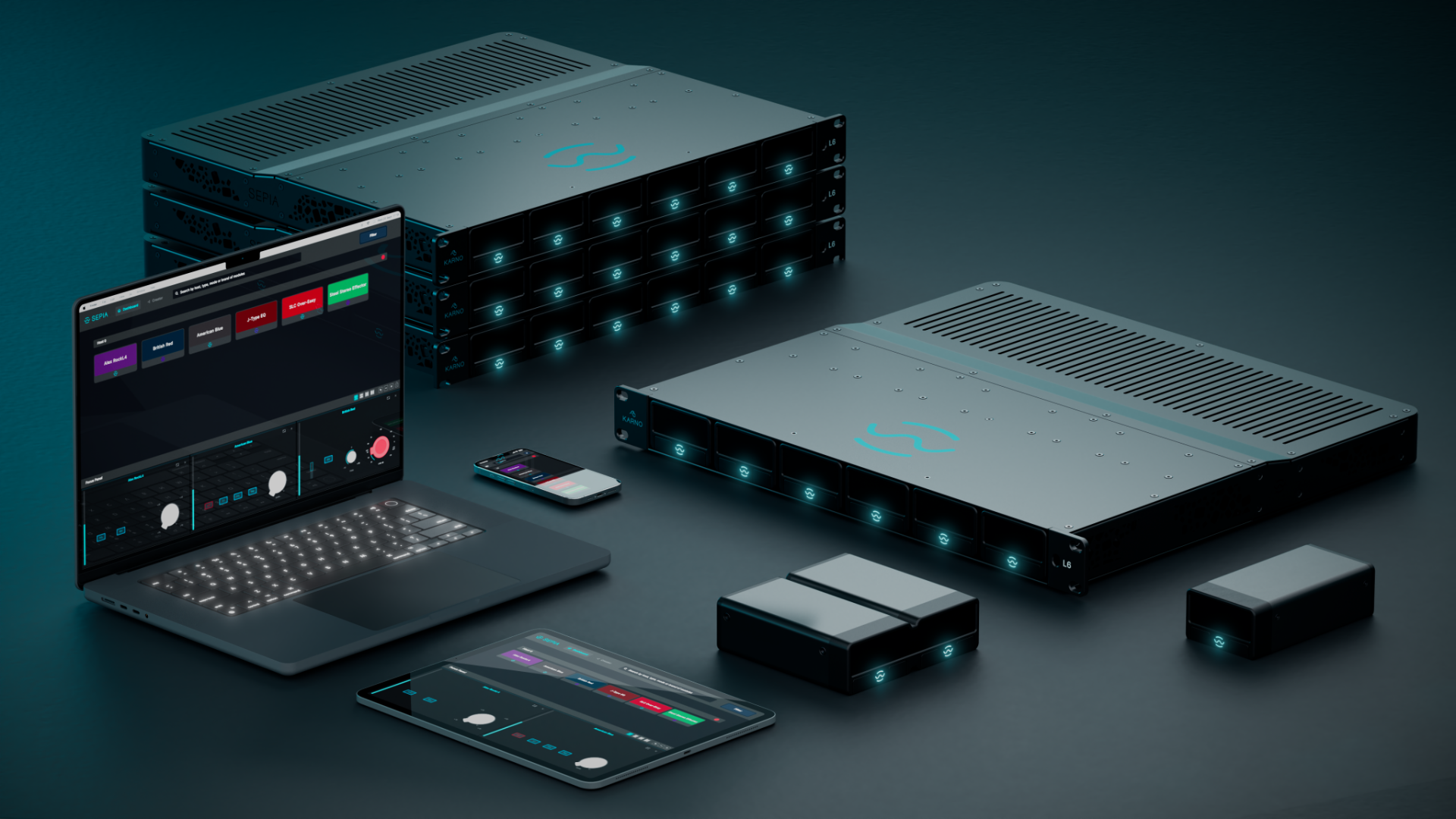 Karno dévoile l’hôte L6 pour ses modules Sepia - Audiofanzine