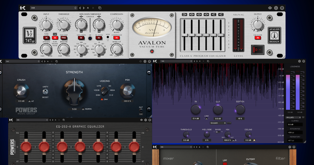 Kazrog met à jour tous ses plugins - Audiofanzine