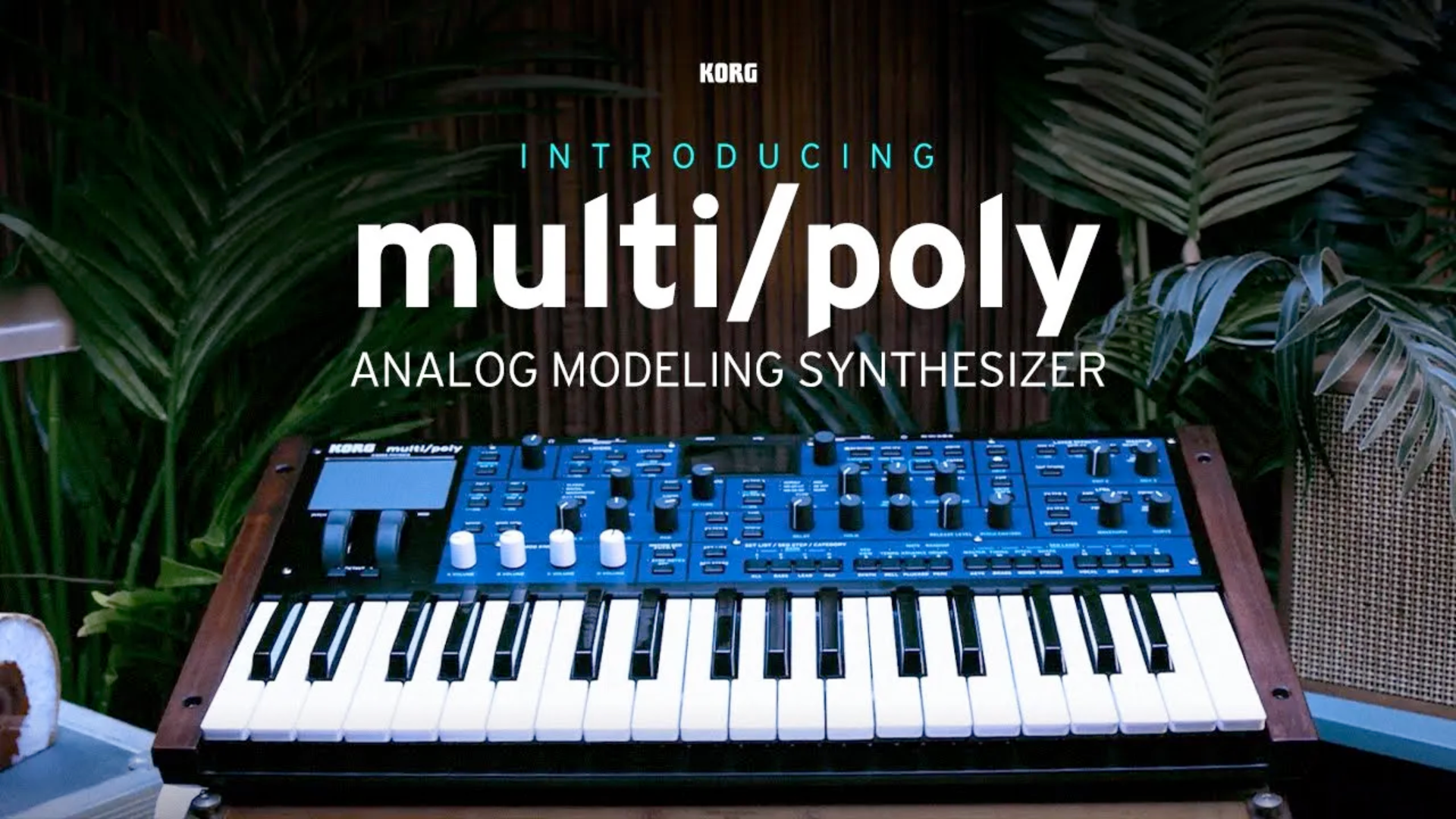 Korg dévoile le Multi/Poly - Audiofanzine