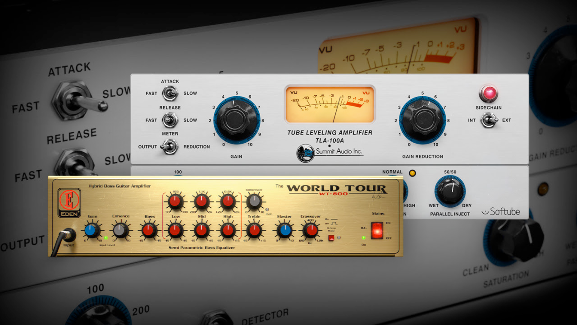 L'Eden WT800 et le Summit Audio TLA-100A sont en promo chez Softube ...