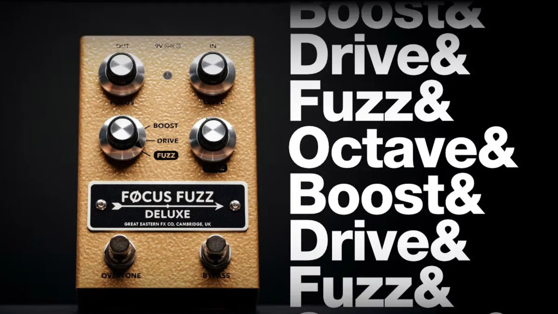 Great Eastern FX dévoile la Focus Fuzz Deluxe - Audiofanzine