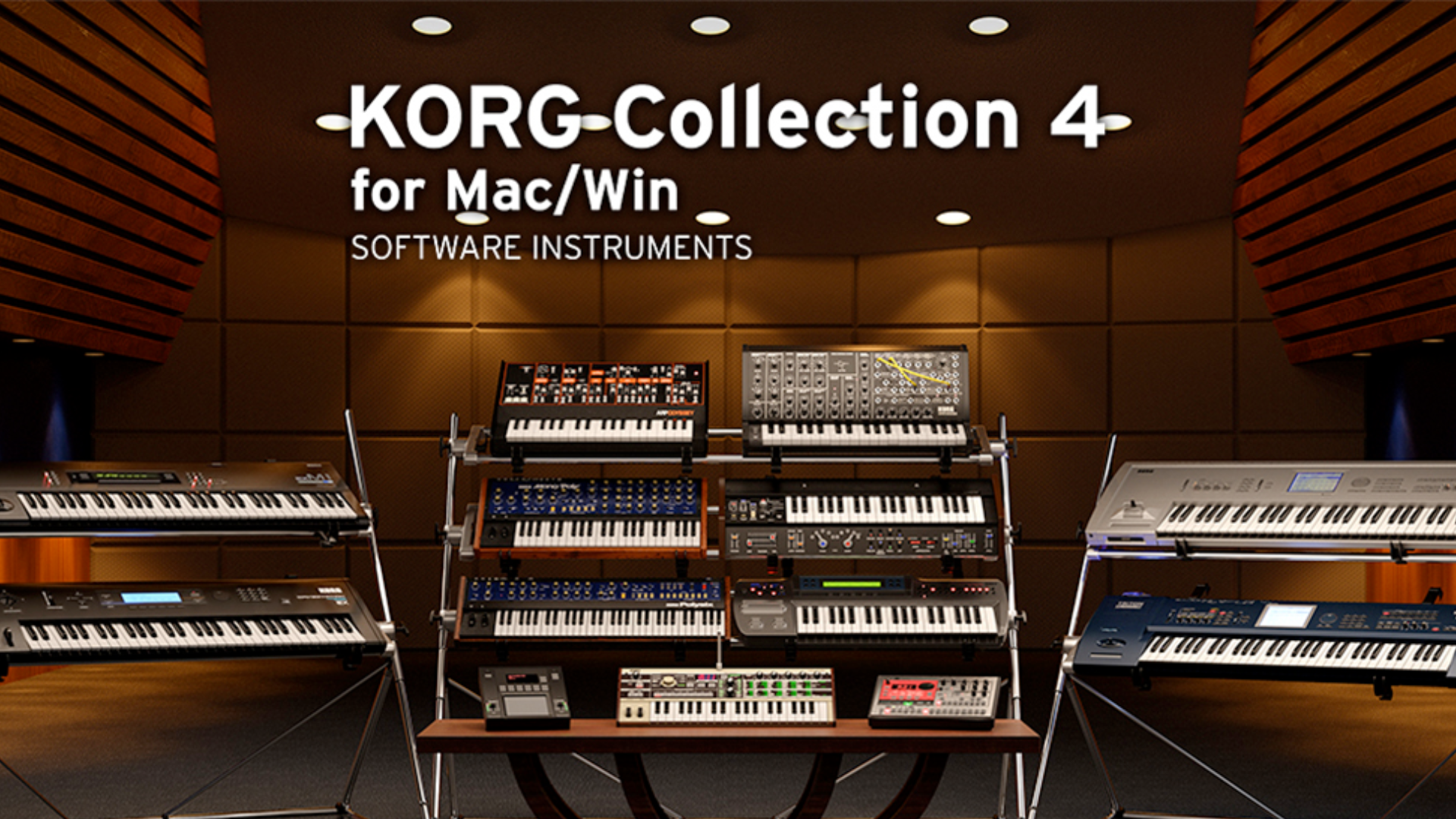 La Korg Collection 4 est arrivée chez Korg - Audiofanzine