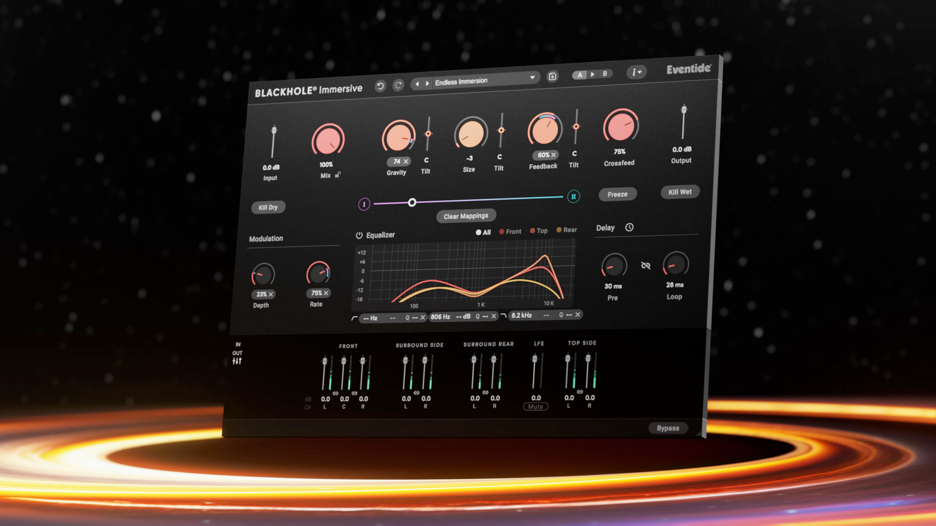 La réverbe Blackhole Immersive est arrivée chez Eventide - Audiofanzine