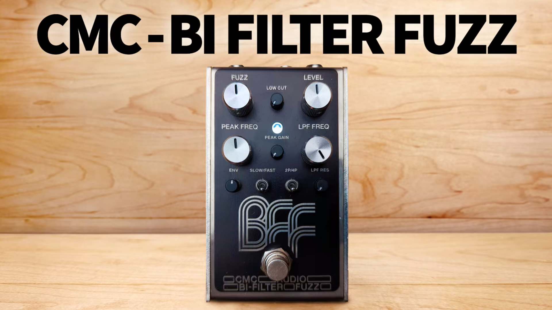 Le fabricant belge CMC Audio présente sa Bi Filter Fuzz - Audiofanzine