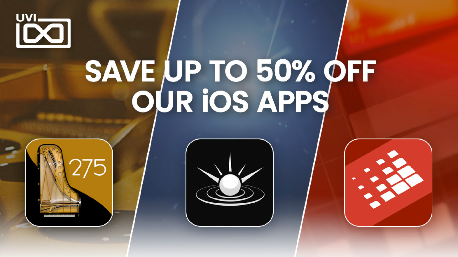 Les applications iOS sont en promo chez UVI ! - Audiofanzine