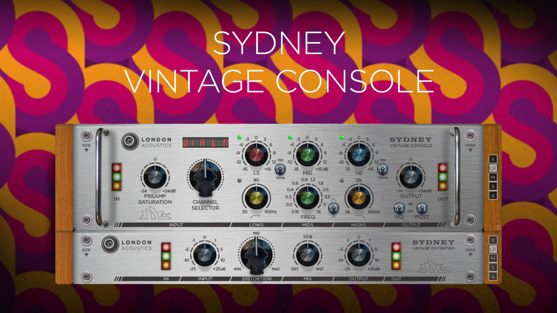 London Acoustics publie Sydney Vintage Console - Audiofanzine