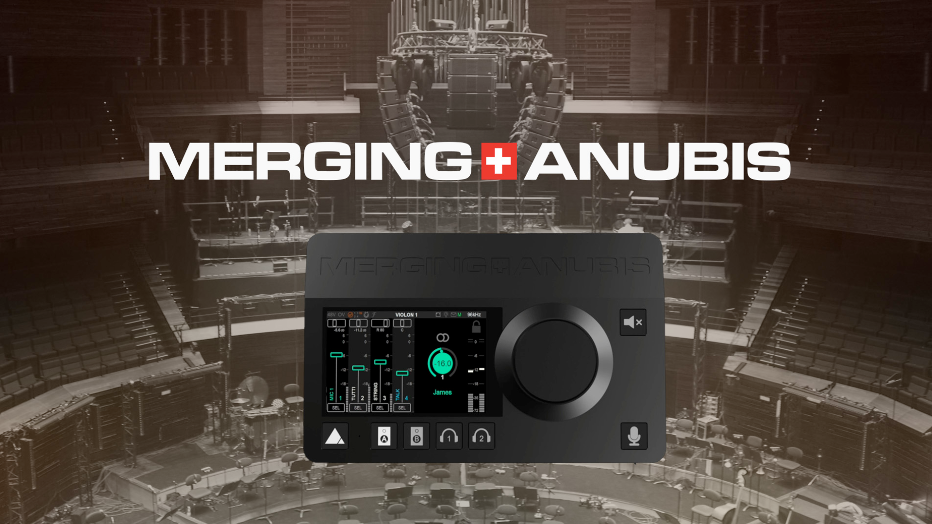Merging Technologies assiste Anubis d'un logiciel compagnon - Audiofanzine