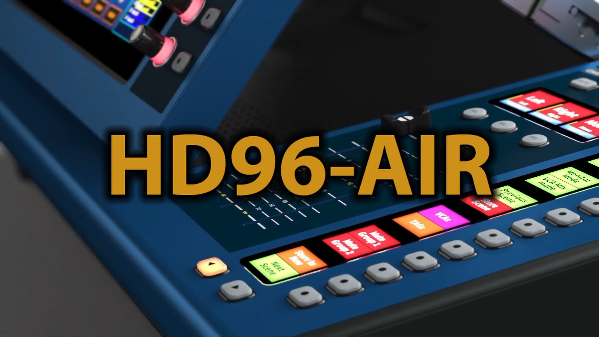 Midas dévoile la nouvelle console HD96-AIR - Audiofanzine