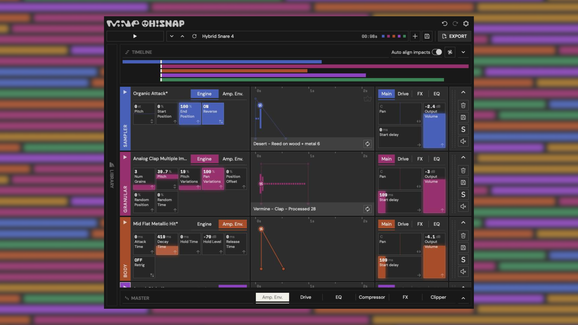 MNE sort Oh!Snap - Audiofanzine