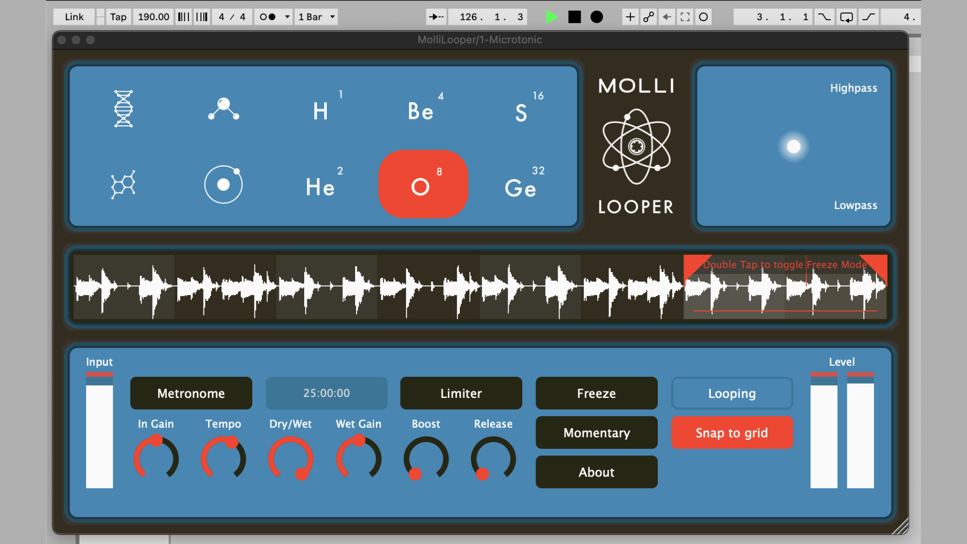 Molli Looper est maintenant disponible sur Mac et Windows - Audiofanzine