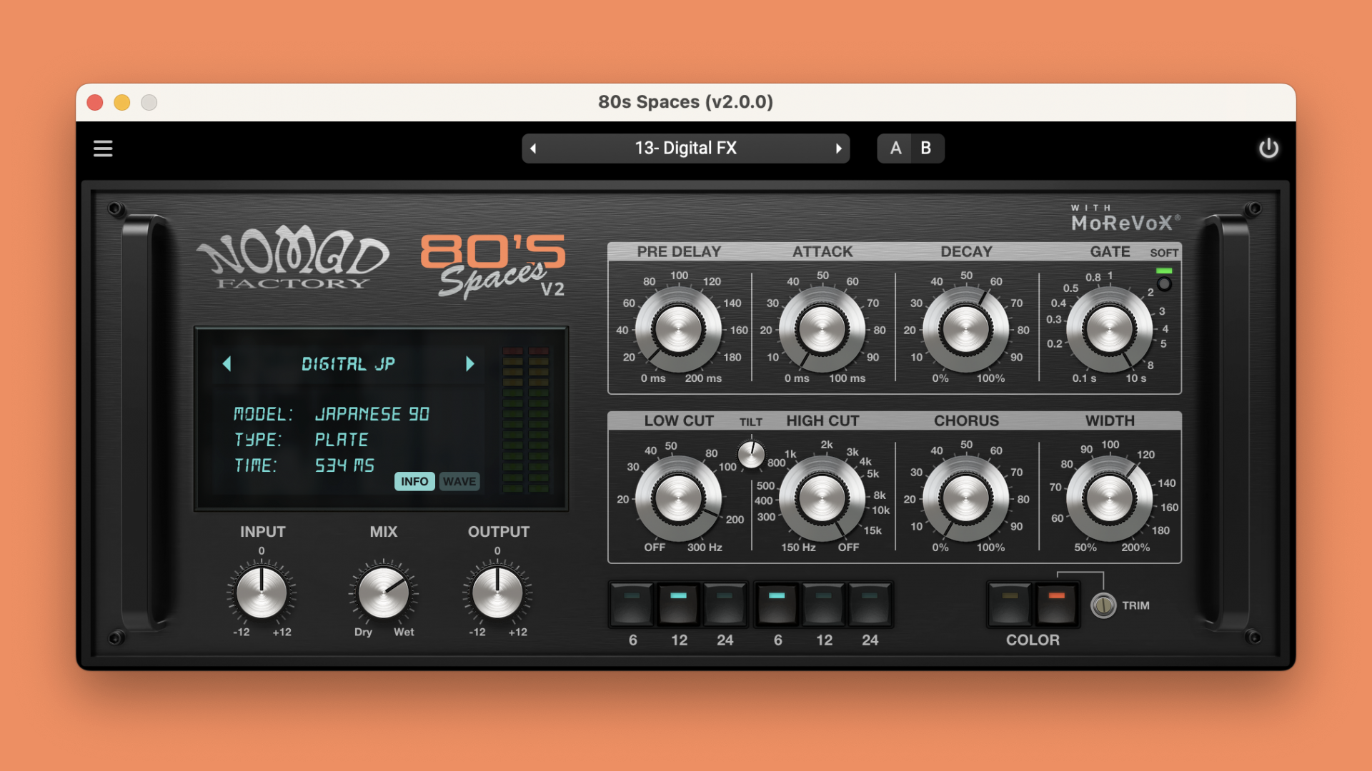 Nomad Factory met à jour 80s Spaces - Audiofanzine