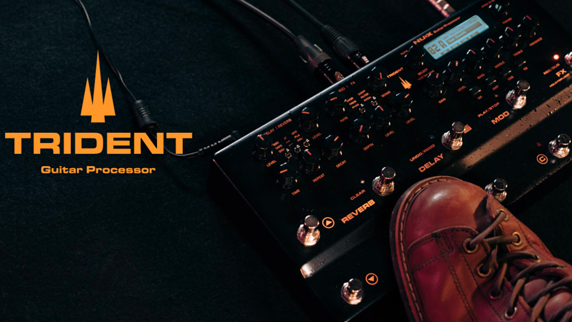 nUX présente son nouveau multi-effets : Trident - Audiofanzine
