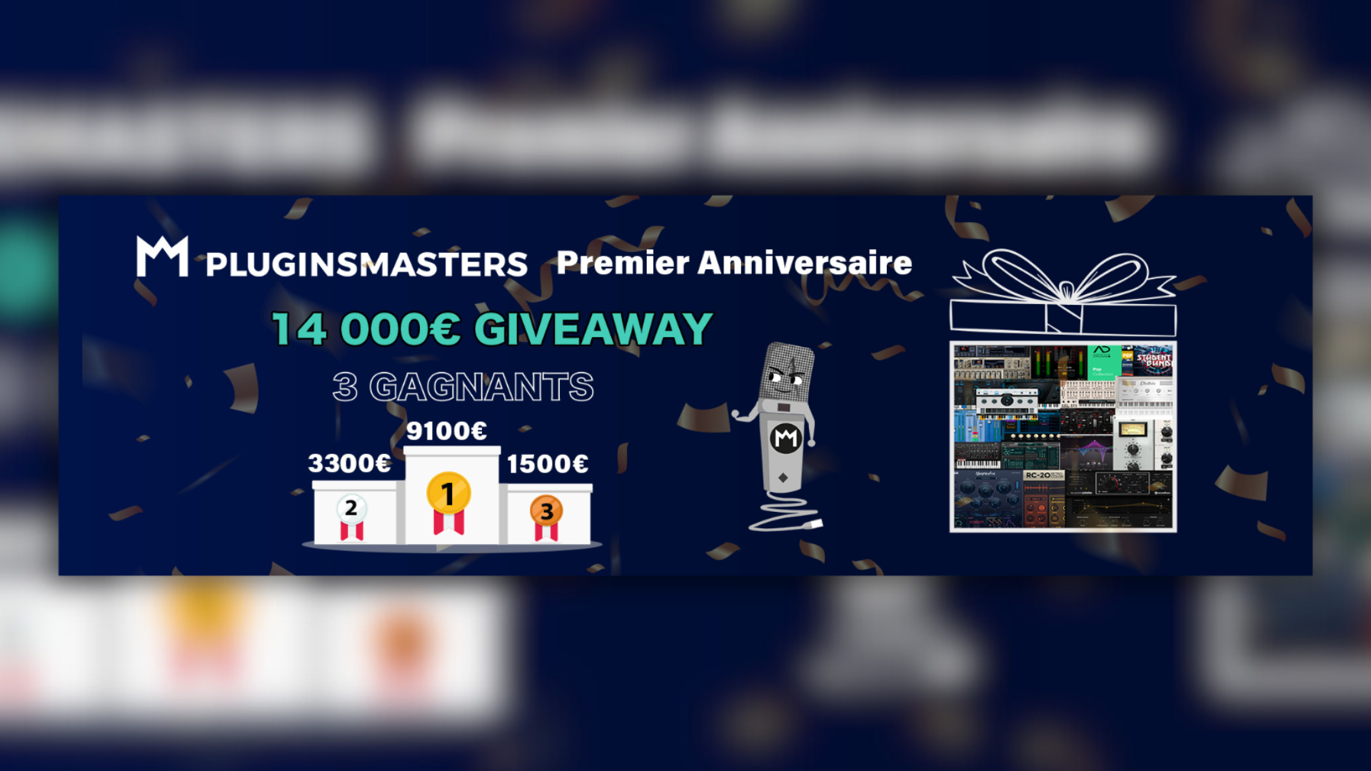Plugin Masters souffle sa première bougie ! - Audiofanzine