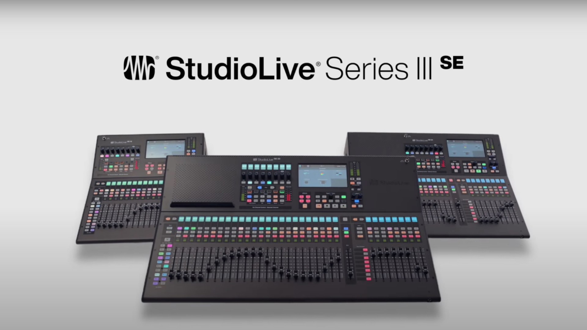 PreSonus sort 3 nouvelles consoles dédiées à la sonorisation - Audiofanzine