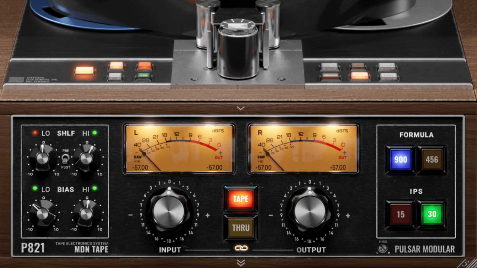 Pulsar Modular présente le plug-in P821 MDN Tape - Audiofanzine