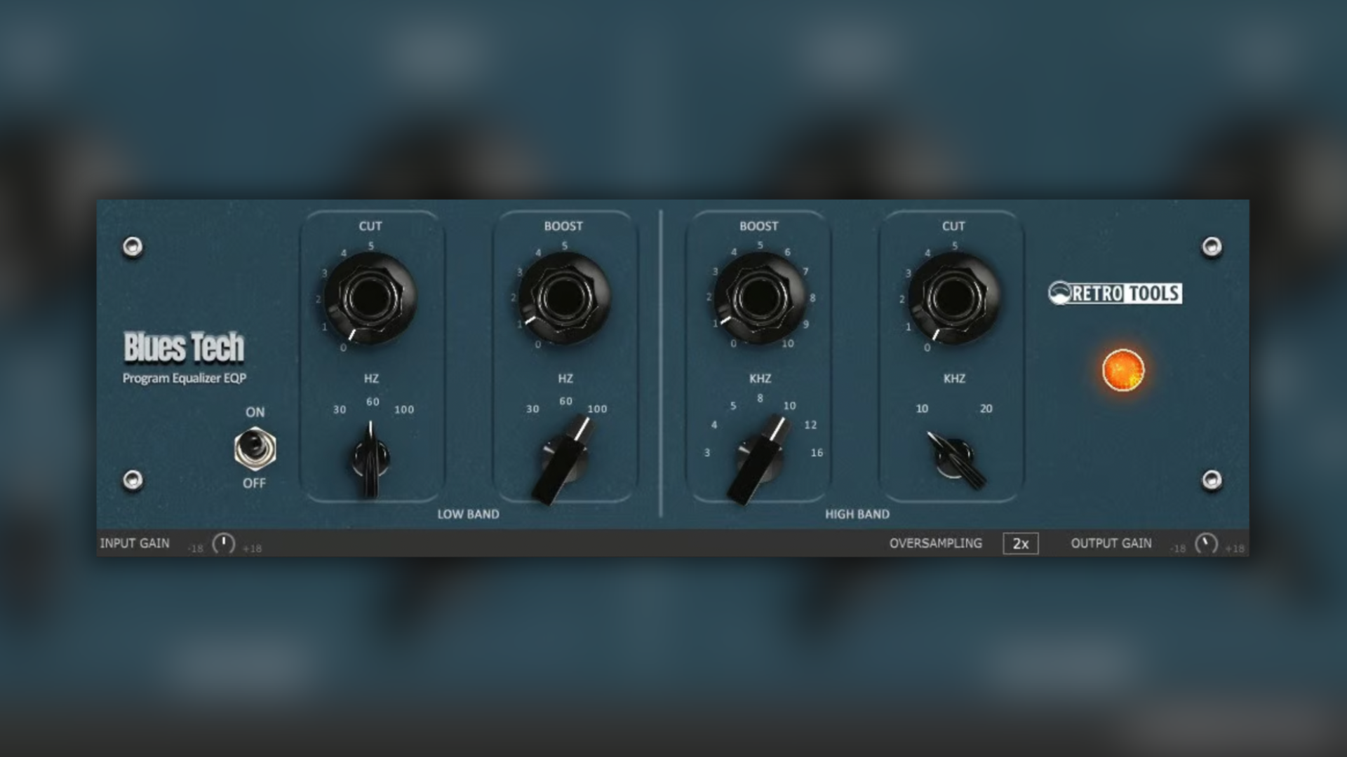 Retro Tools DSP propose sa version du Pultec - Audiofanzine